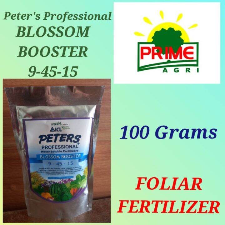PETER'S PROFESSIONAL 9-45-15 BLOOM BOOSTER - WATER SOLUBLE FOLIAR ...