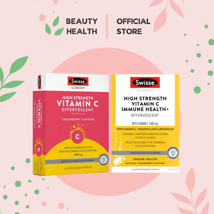 [SG l Authorized] Swisse Ultiboost High Strength Vitamin C Effervescent ...