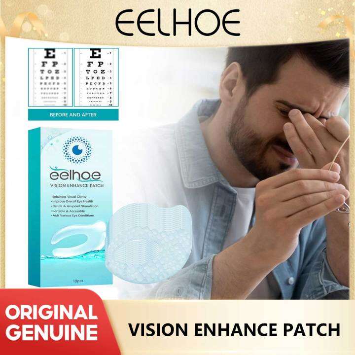 Eelhoe Eye Patch Relieve Stress Stress Relief Stickers Eye Care Vision Stickers Breathable ...
