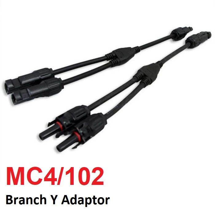 1 Pair x Multi Y Branch MC4 Connector for Solar System (MC4/102) | Lazada