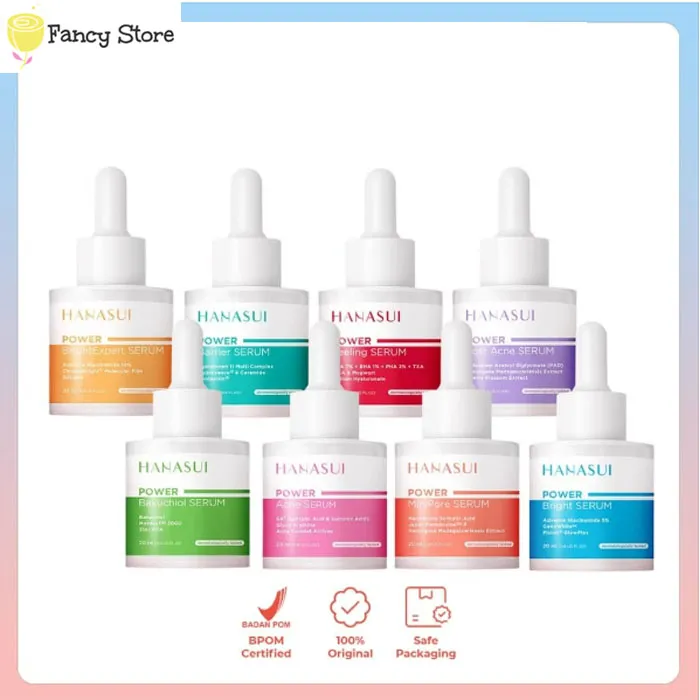 Hanasui POWER SERUM [ACNE-PINK] Serum Wajah 20ml | Lazada Indonesia