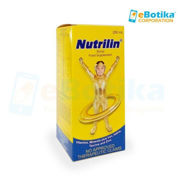 Nutrilin Syrup Food Supplement 250ml | Lazada PH