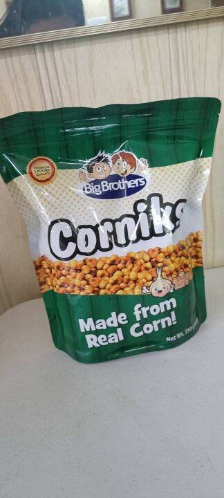 BIG BROTHERS CORNIKS WITH GARLIC CHIPS 550 GRAMS | Lazada PH