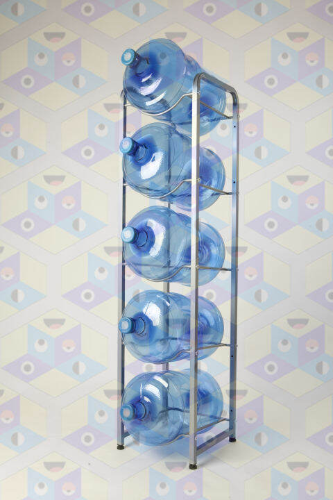 Water Rack 5 Tier/ Water Stand / Water Dispenser Stand / Water Gallon ...