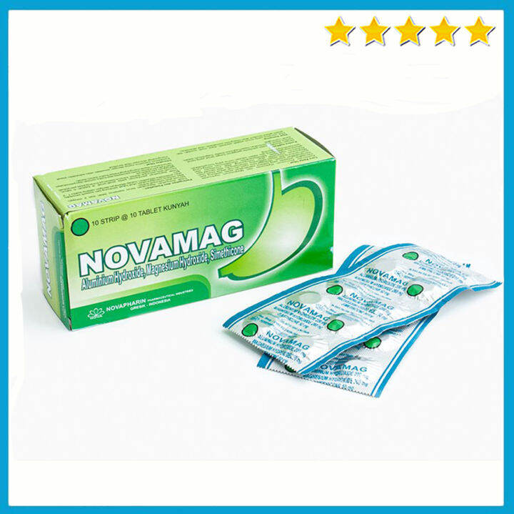 Novamag Tablet Novampharin 1 Strip 10 Tab | Lazada Indonesia