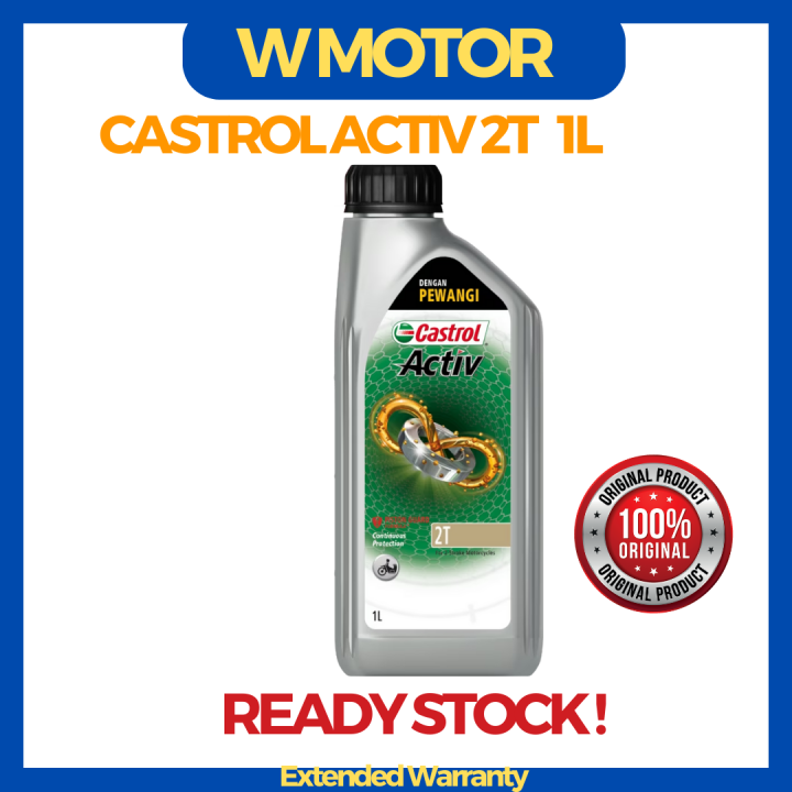 Castrol ACTIV 2T FC Fragrance Engine Oil (1L) | Lazada