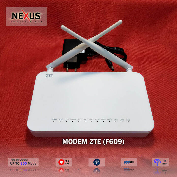 Modem GPON ZTE F609 dan F670L | Lazada Indonesia