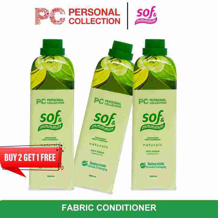 PERSONAL COLLECTION SOF & MMMM FABCON NATURALS NEW PACKAGING BUY 2 GET ...