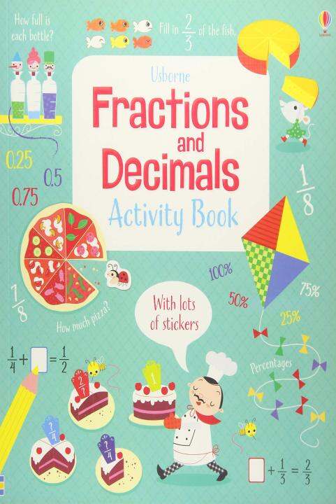 Usborne Fractions and Decimals Activity Book | Lazada