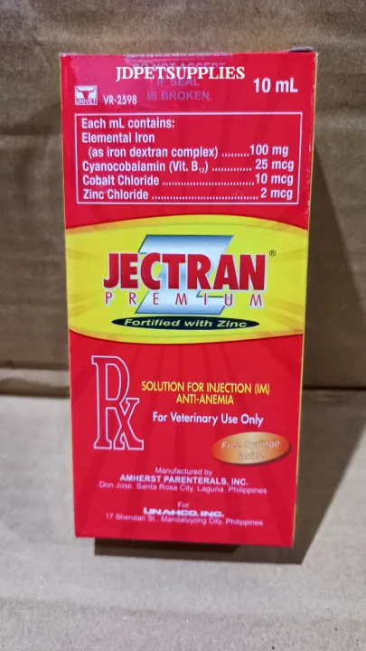 Jectran Premium Fortified With Zinch (10ml, 20ml, and 100ml) | Lazada PH