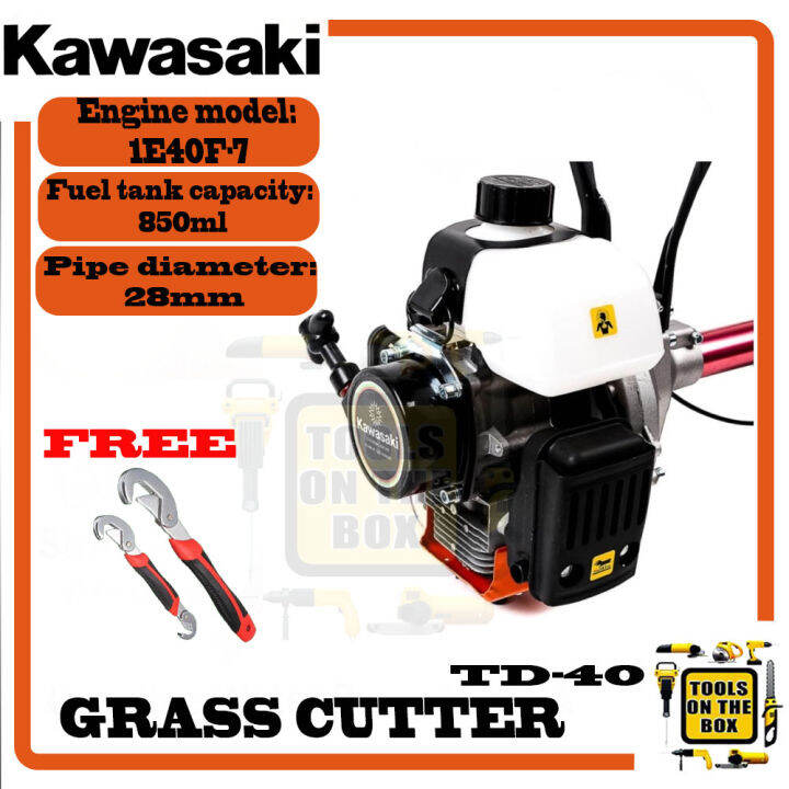 Kawasaki TD40 Grass Cutter with FREE SNAP AND GRIP | Lazada PH