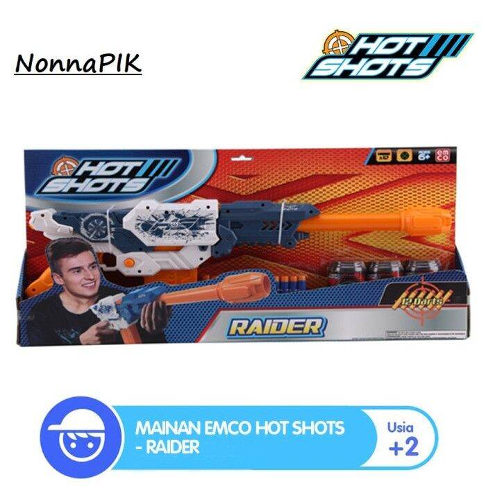 Pistol Blaster Emco Hot Shots Raider | Lazada Indonesia