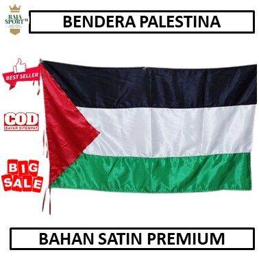 bendera palestina berukuran bervariasi - bendera negara palestina ...
