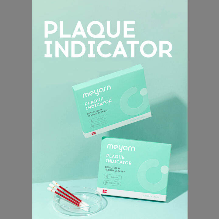 ชุดย้อมคราบฟัน (Plaque Indicator) | Lazada.co.th