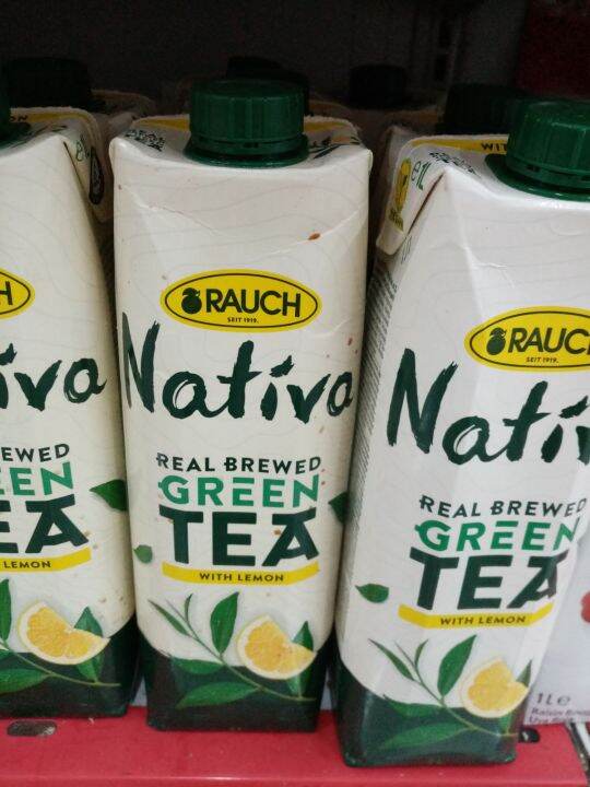 NATIVA REAL BREWED GREEN TEA WITH LEMON,(1litre) ITS HELPS TO PROTECT ...