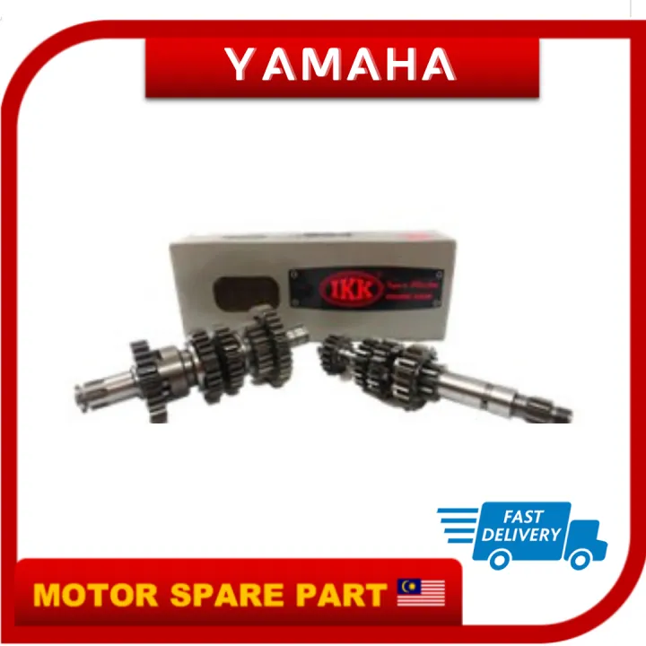 YAMAHA Y15ZR Y15Z Y15 LC135 5S RACING 6 SPEED GEAR BOX SET 100% IKK RACING TRANSMISSION GEARBOX ...