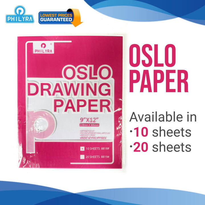PHILYRA COD OSLO PAPER, SOLD IN 10 AND 20 SHEETS | Lazada PH