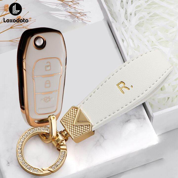 【จัดส่งด่วน】 Fiesta St ฝาครอบสำหรับ Ford ปลอกกุญแจรีโมทรถยนต์ TPU Mk8 ...