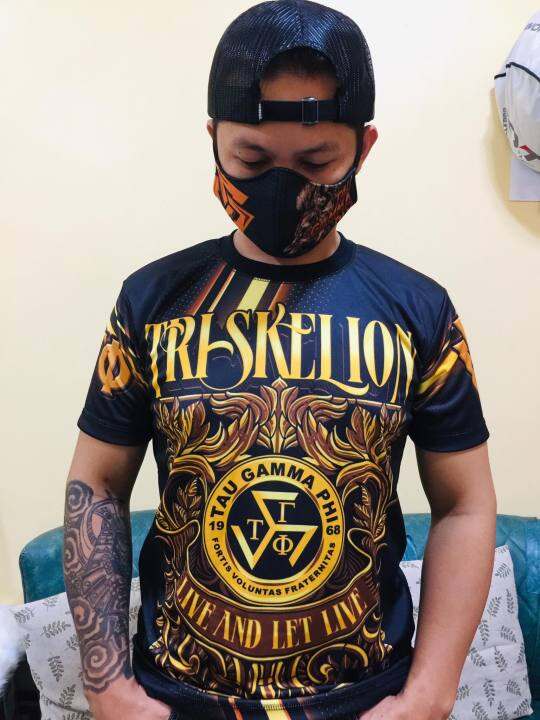 2023 NEW Triskelion V.8 Full Sublimation Frat Shirt - Tau Gamma Phi V.8 FS | Lazada PH