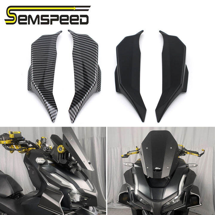 SEMSPEED Motorcycle Side Upper Eyebrow Wing Cowling Cover For Honda ...