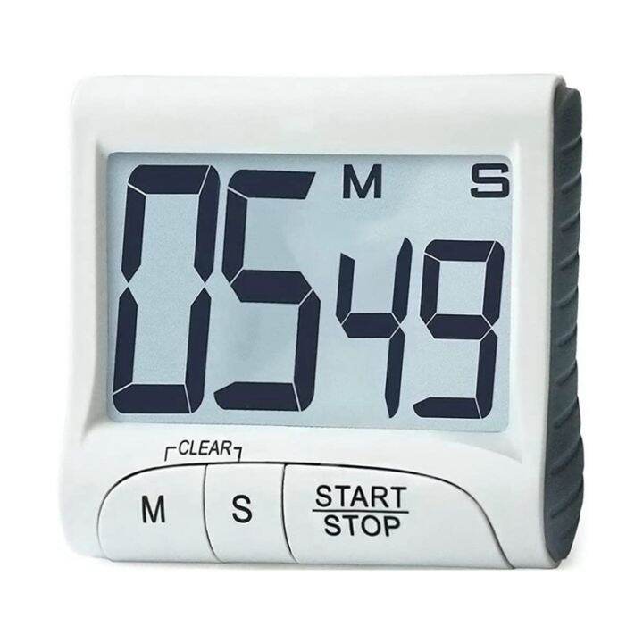 Digital Kitchen Timer&Stopwatch,Bold Digits, Simple Operation, Loud ...