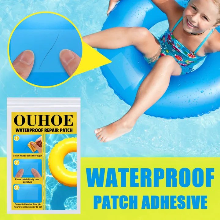 Jayoyi 10Pcs Waterproof Repair Patch Inflatable Swimming Pool ...