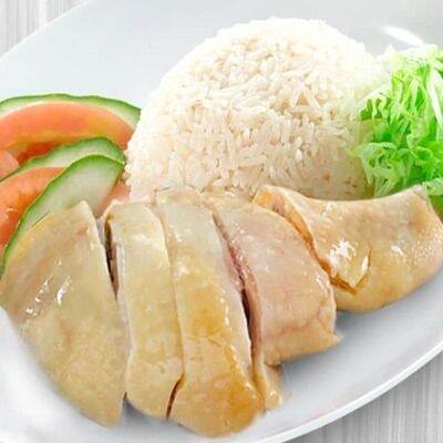 [LaoWang Kampong Bean Sprout Chicken Rice] Chicken Drumstick Rice [Dine ...