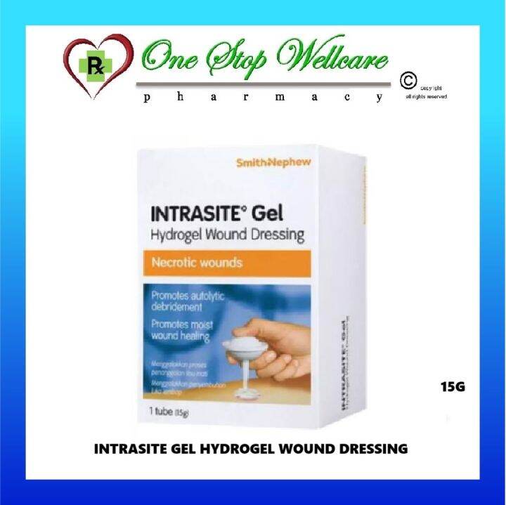 INTRASITE GEL HYDROGEL WOUND DRESSING 15G (EXP:01/2026) | Lazada