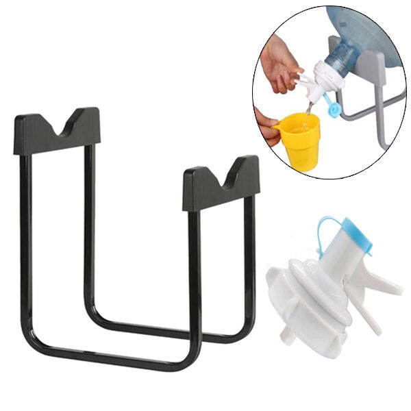 Potable Water Gallon Metal Bracket Stand Can Carry 3-5 Gallons (15 ...