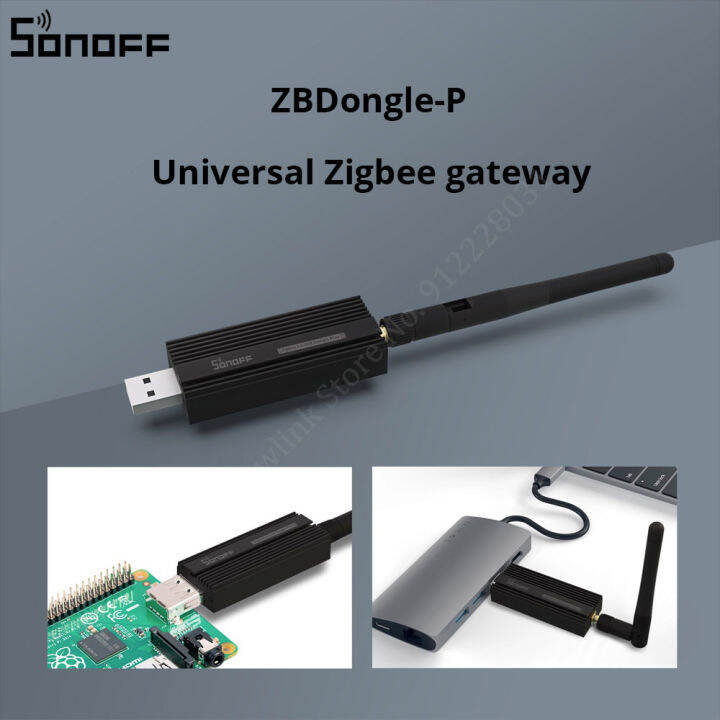 SONOFF ZB Dongle-P ZB Dongle-E USB Dongle Plus Zigbee 3.0ไร้สาย Zigbee Gateway yzer Zigbee ZHA ...