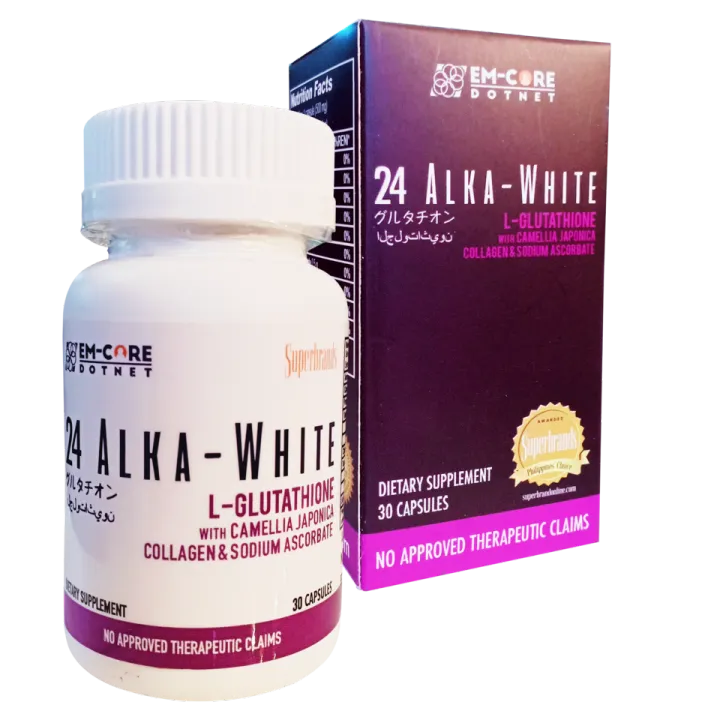 24 Alka White Whitening Dietary Supplements 30Capsules | Lazada PH
