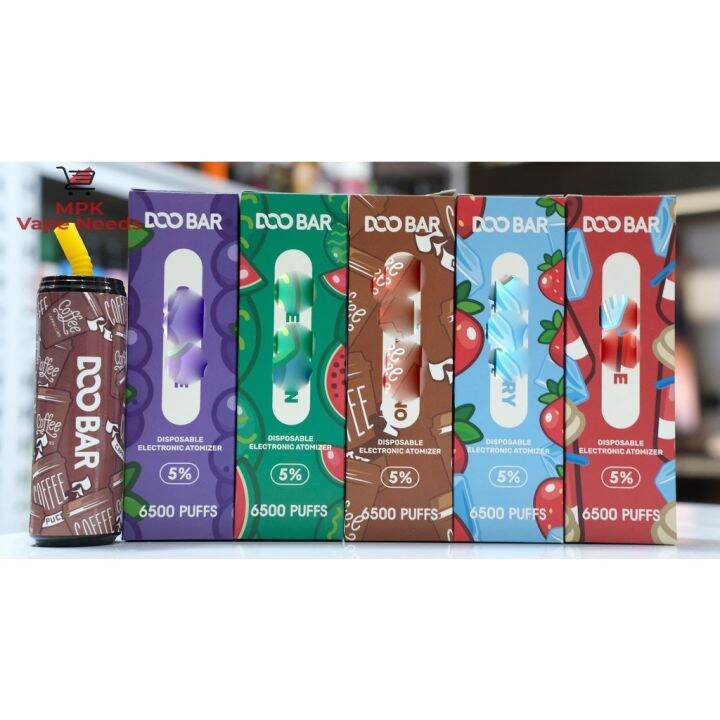 Vape Doobar 6500 Puffs Rechargable Disposable | Lazada PH