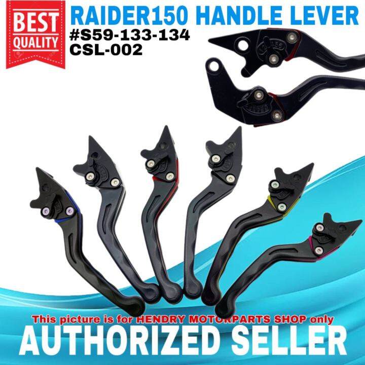 CSL Brake and Clutch Handle Lever For SUZUKI Raider 150 / Raider150 ...