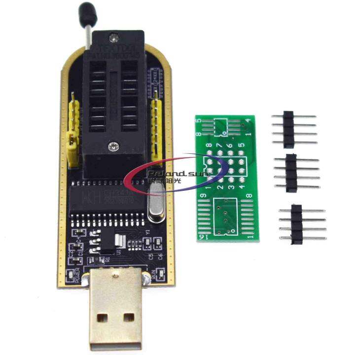 1pcs CH341A 24 25 Series EEPROM Flash BIOS USB Programmer with Software ...