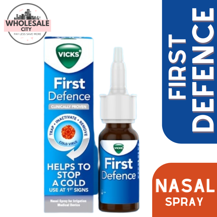 NEW Vicks First Defence Nasal Spray Stop Colds on its Tracks | Lazada PH