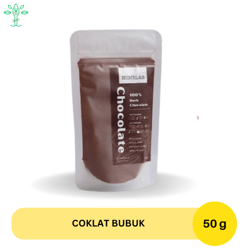 Bubuk Minuman 100% Dark Chocolate Powder Bubuk Coklat Asli Premium 50 ...