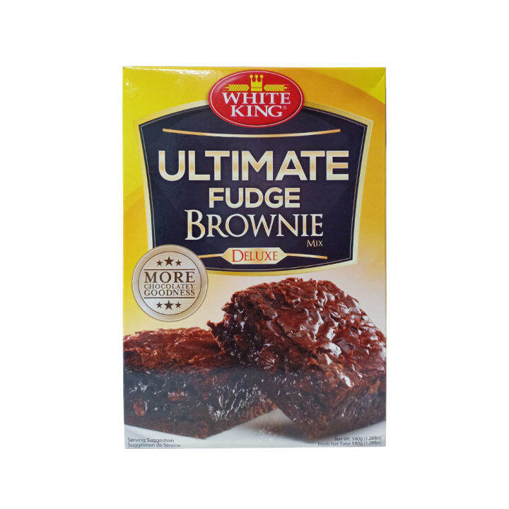 White King Ultimate Fudge Brownie Mix Deluxe (580g) | Lazada PH