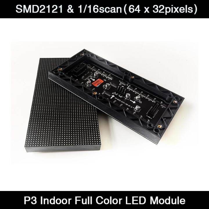 High Quality P3 Indoor RGB LED Advertising Screen Panels 192X96mm LED ...