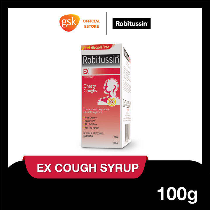 ROBITUSSIN Chesty Coughs Syrup 100m | Lazada Singapore