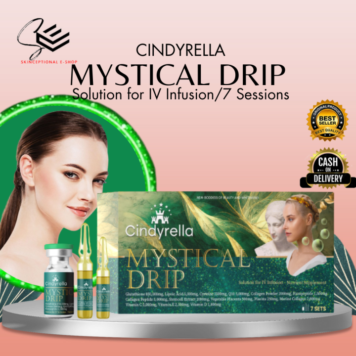 Cindyrella Mystical Drip with Complete Sets Glutathione 7 sessions ...