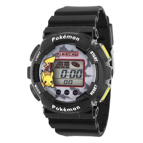 [Sunflame] Watch J-AXIS Pokemon Digital Watch PM-BV04-BK Black | Lazada PH