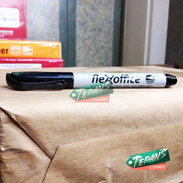 NERO PERMANENT MARKER 1MM FLEX OFFICE | Lazada PH