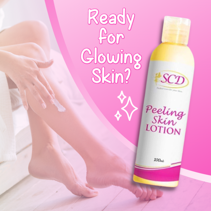 "Get Whiter and Brighter Skin " 1 Bottle (100ml) SCD Peeling Skin ...