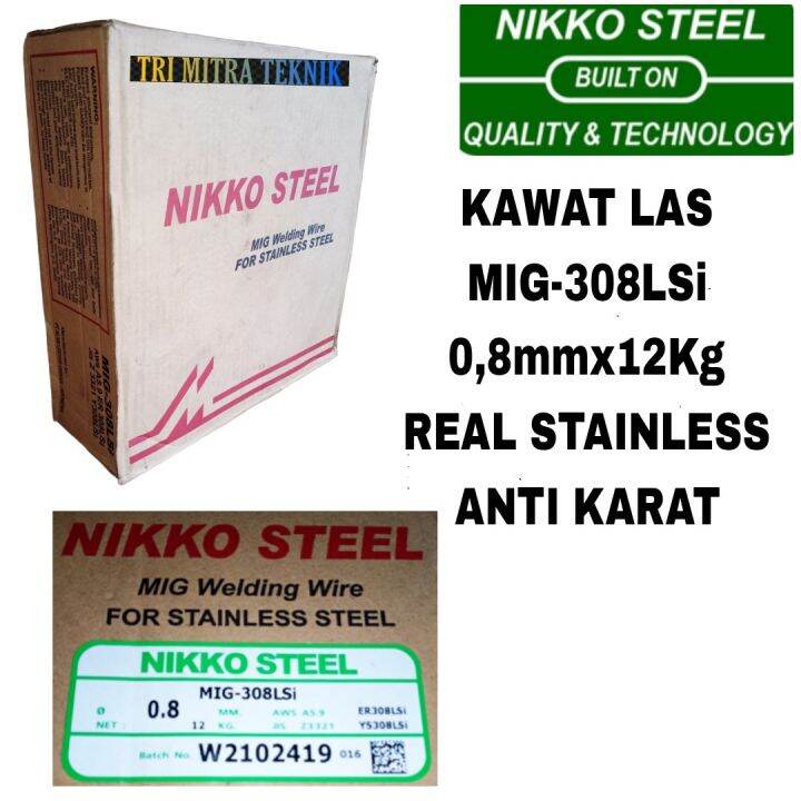 [BISA COD] Kawat las CO STAINLESS 0,8 MIG CO Stainless 0,8 mm MIG ...