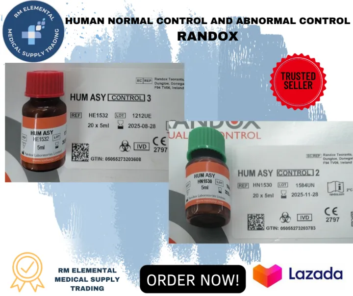 Randox Human Normal Control and Abnormal Control | Lazada PH