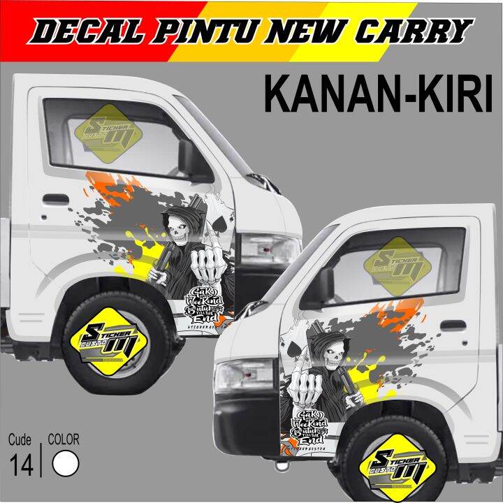 DECAL STICKER PINTU DEPAN NEW CARRY GRANMAX,SEMUA JENIS PICKUP L300 ...