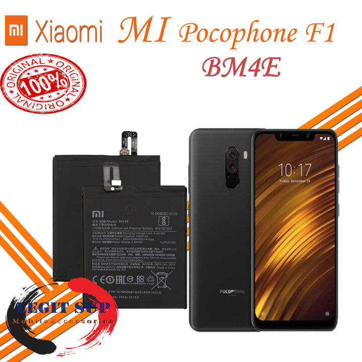 Xiaomi Mi Pocophone F1 Battery BM4E 4000mAh (Original Equipment ...