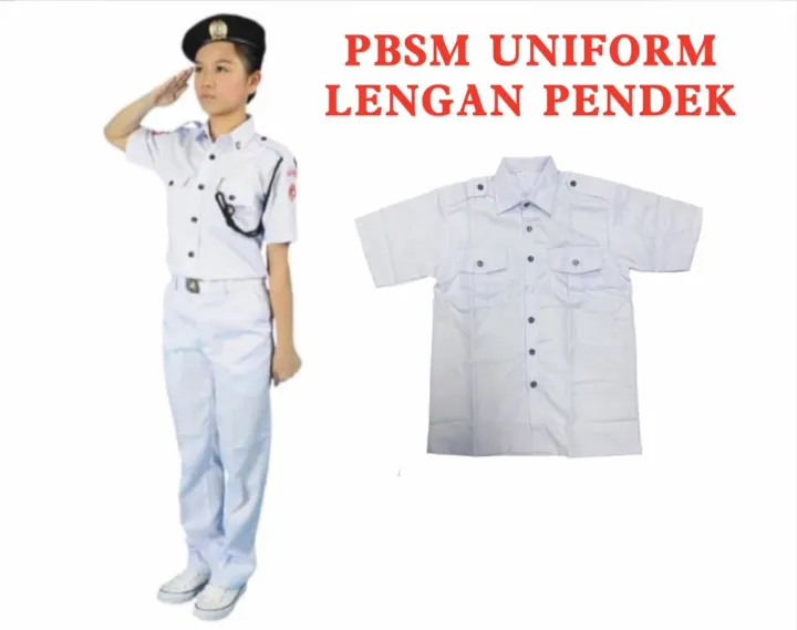 Unifrom Baju Persatuan Bulan Sabit Merah Lengan Pendek Pakaian Seragam ...