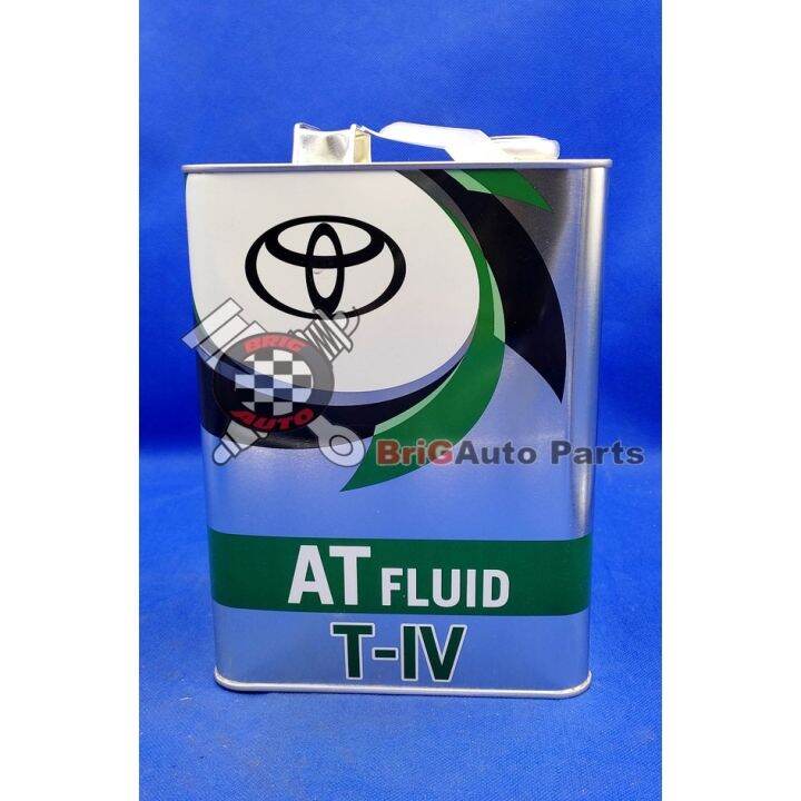 TOYOTA GENUINE ATF TYPE T-1V 4 LITERS AUTOMATIC TRANSMISSION FLUID ...