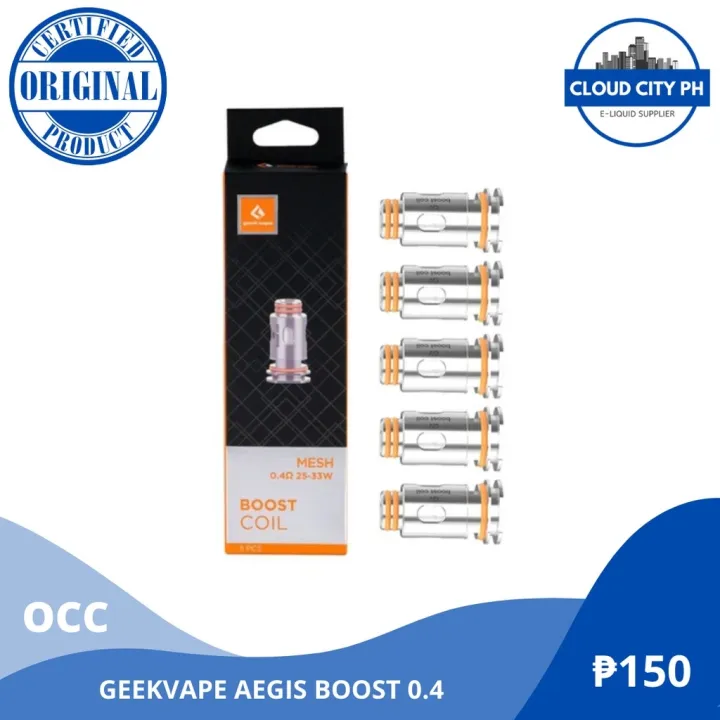 𝐂𝐎𝐃 Aegis Boost lux/Pro 0.3 / 0.4 / 0.2 /G coil Series OCC Brand New ...